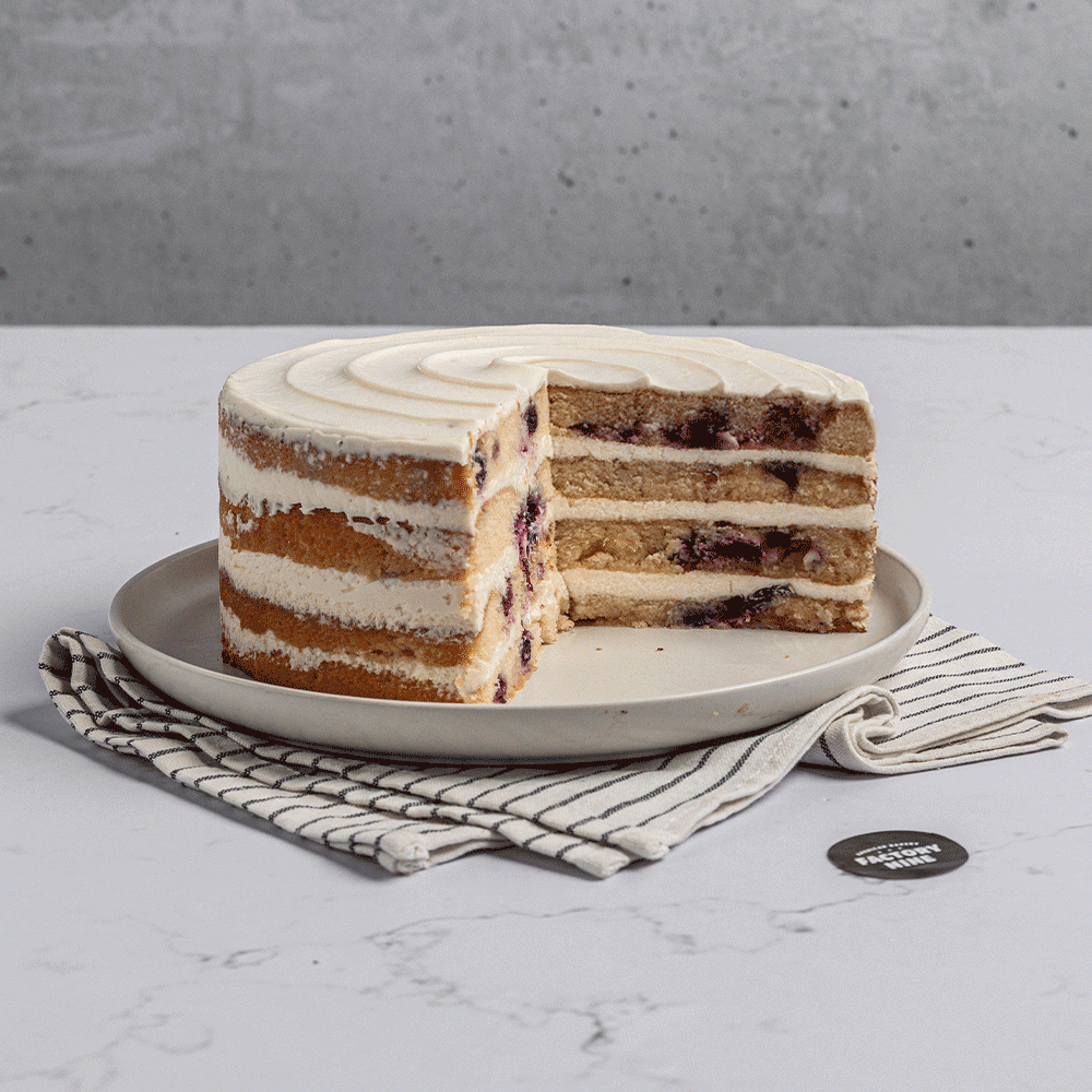 Torta Lemon Blueberry Cake – Factory Nine